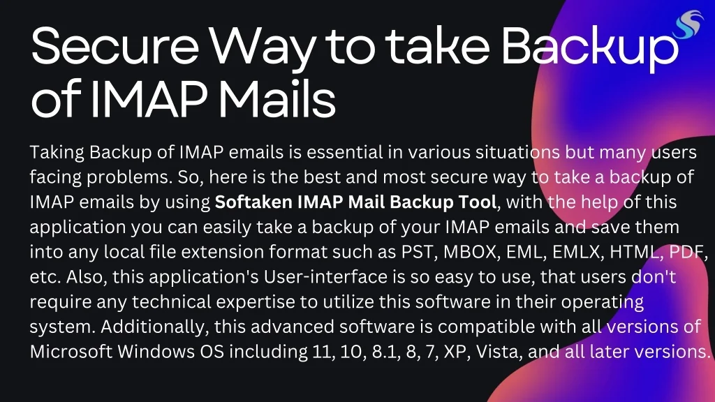 PPT - How to take a Backup of IMAP Mails? PowerPoint Presentation, free download - ID:13565720