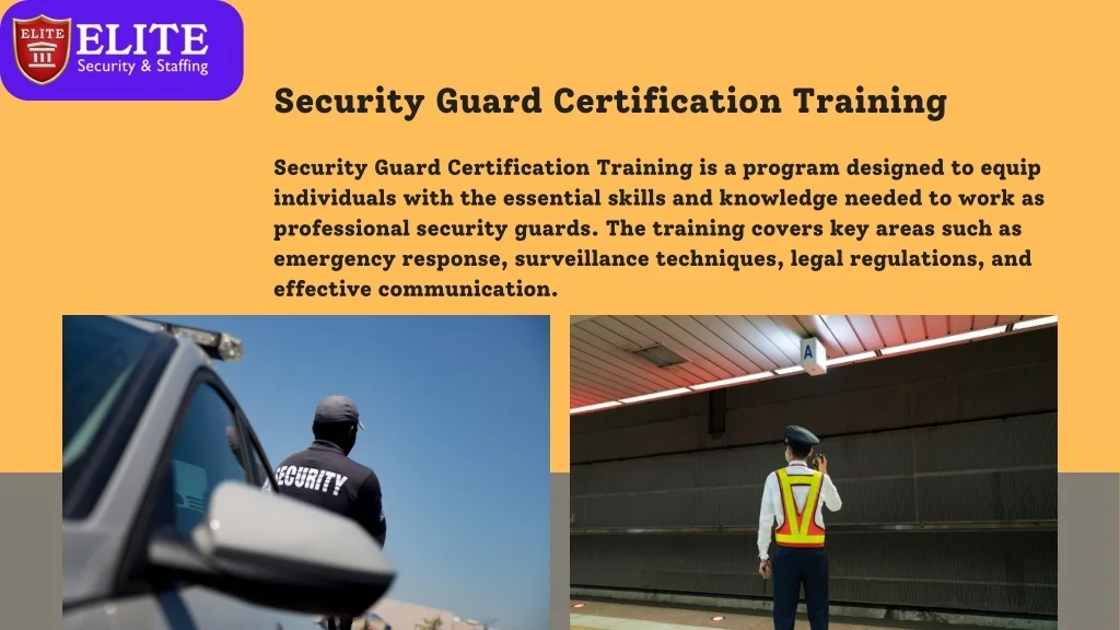 PPT - Elite Security & Staffing: Premier Protection and Professional ...