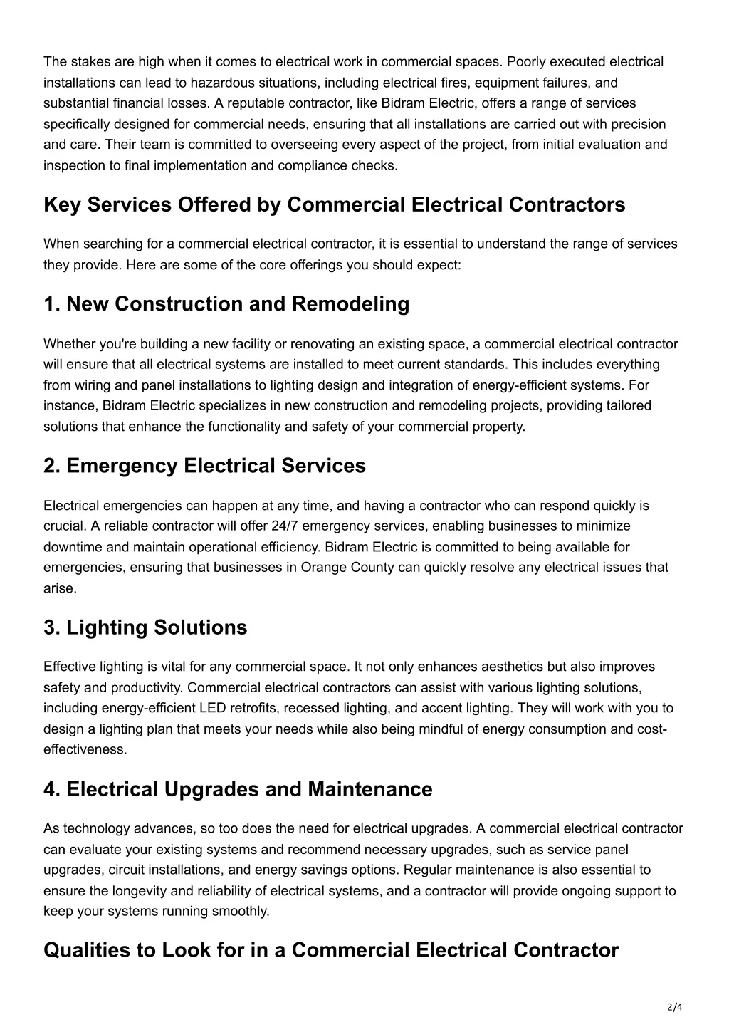PPT - The Ultimate Guide to Hiring a Commercial Electrical Contractor ...