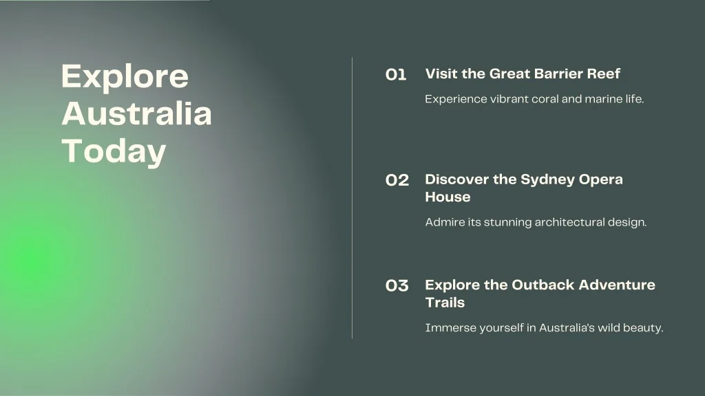 PPT - Top ten best things to do in australia PowerPoint Presentation ...