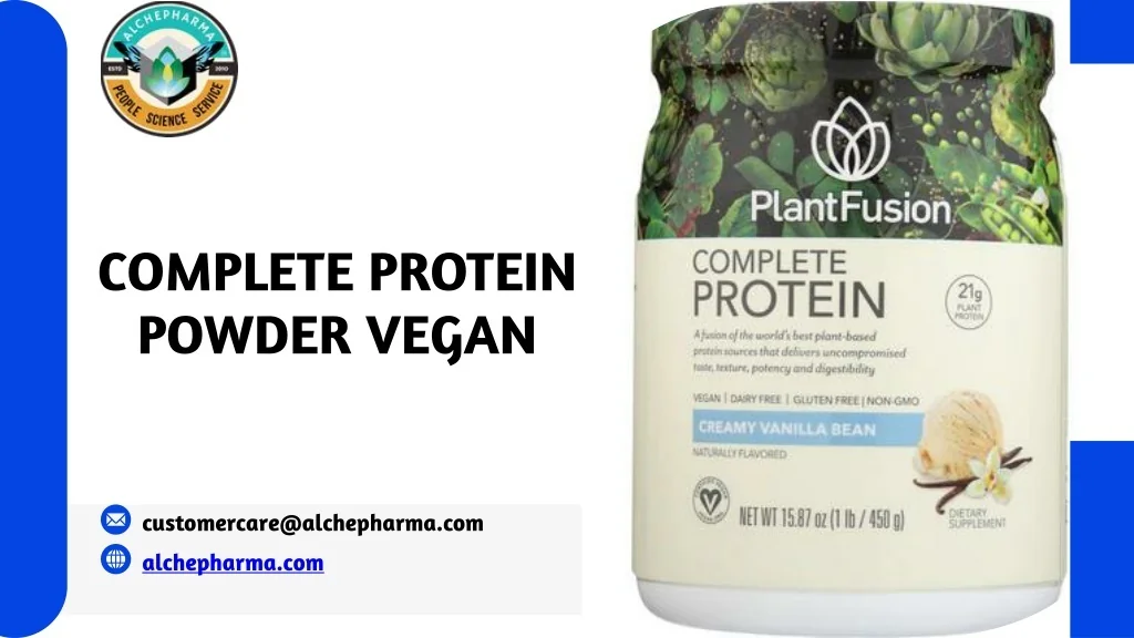 PPT - Vegan Protein Powders Guide to the Best Plant-Based Powerhouse ...