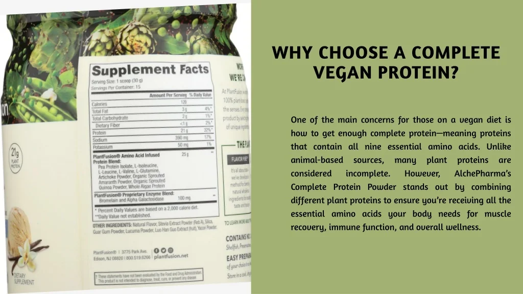 PPT - Vegan Protein Powders Guide to the Best Plant-Based Powerhouse ...
