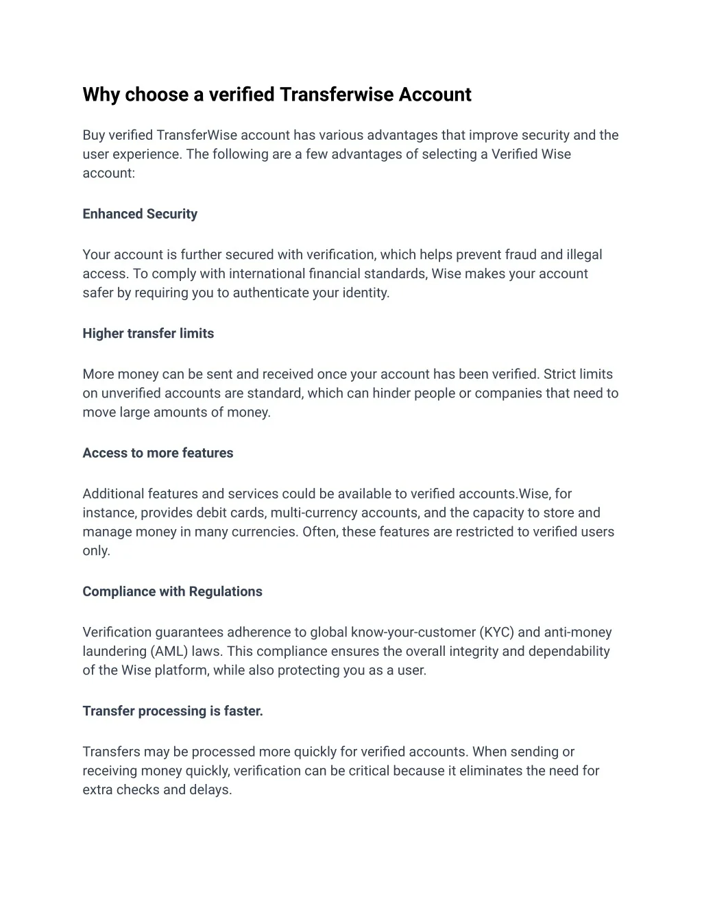 PPT - Buy Verified TransferWise Accounts Following 3 Simple Steps ...