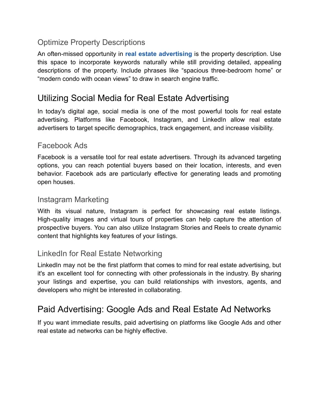 PPT - Best Real Estate Advertising Options to Elevate Your Property ...