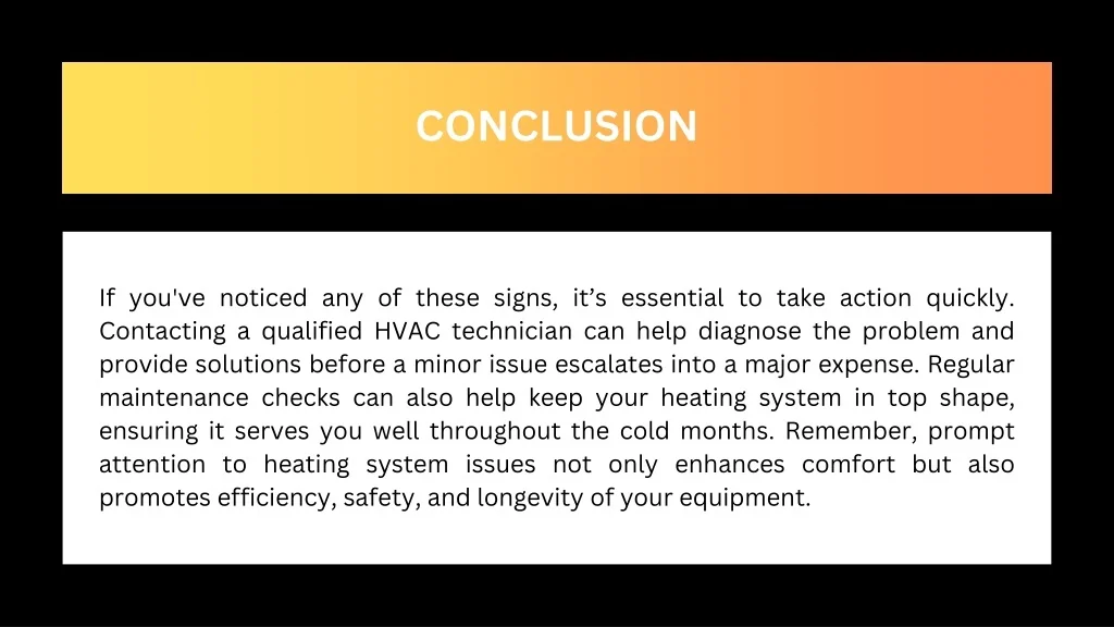 PPT - Signs Your Heating System Needs Repair Now PowerPoint ...
