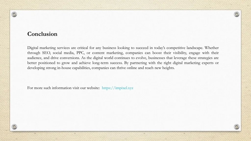 PPT - Digital Marketing Services PowerPoint Presentation, free download ...