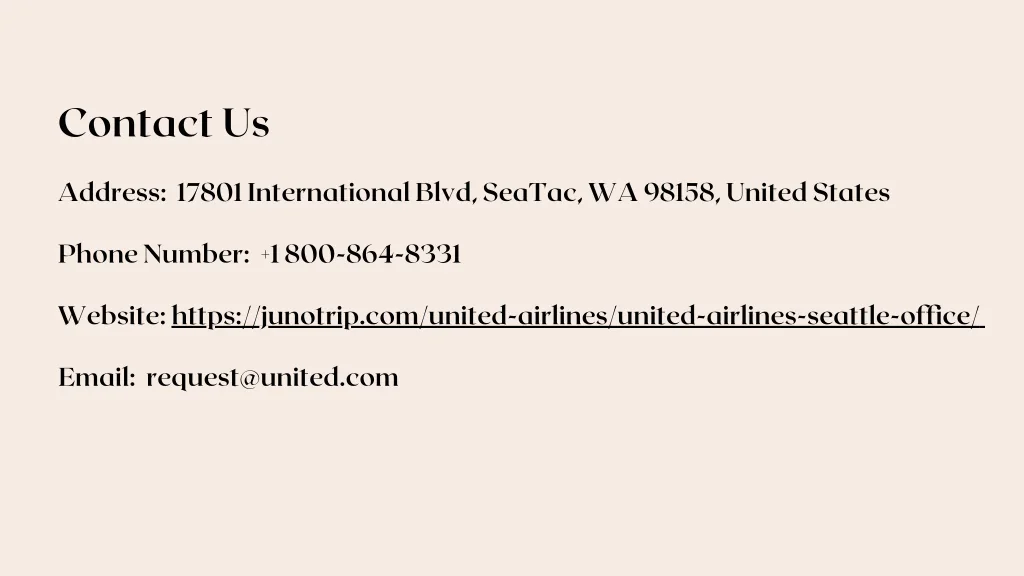 PPT - United-Airlines-Seattle-Office-A-Hub-in-the-Pacific-Northwest ...