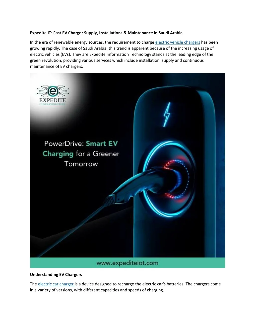 PPT - Fast EV Charger Supply in Saudi Arabia PowerPoint Presentation ...