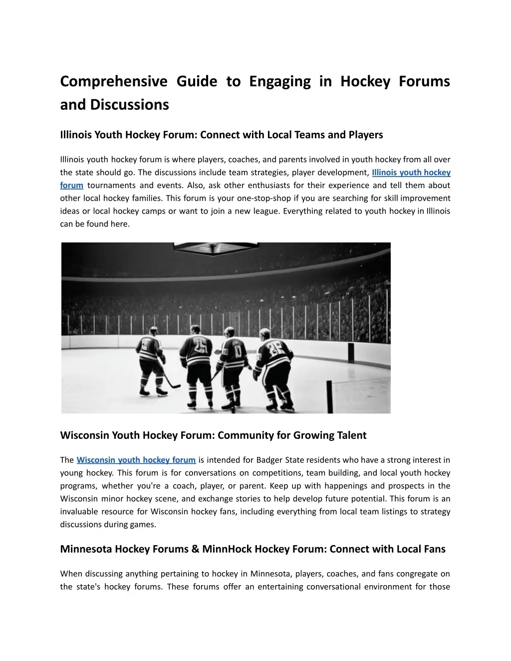 PPT - Comprehensive Guide to Engaging in Hockey Forums and Discussions ...