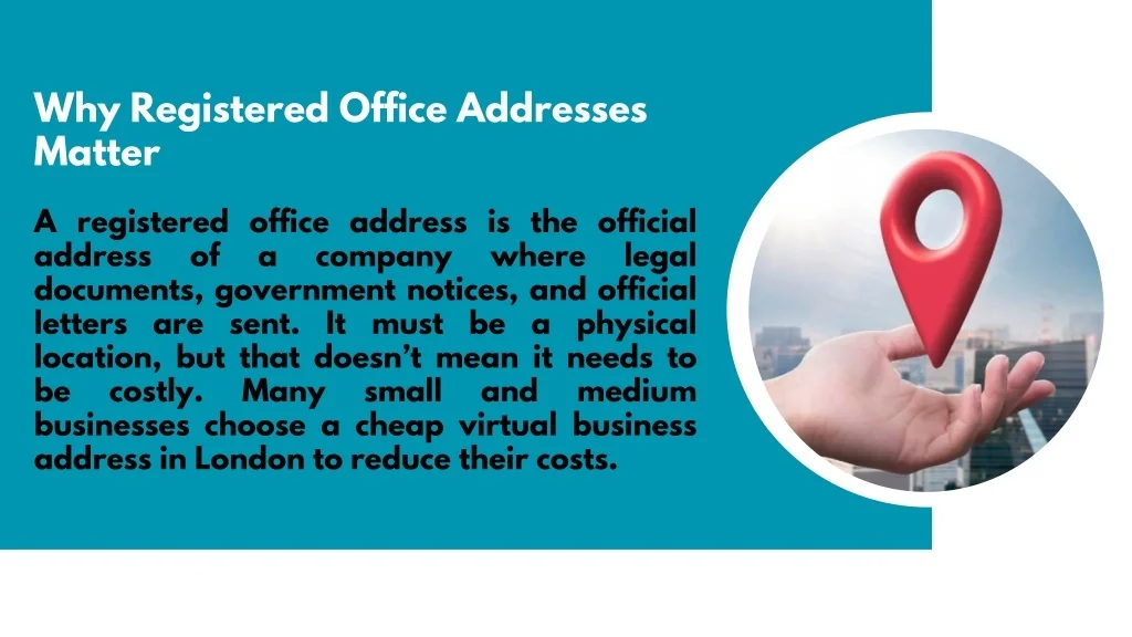 PPT - Affordable Registered Office Addresses: How to Save Money and ...