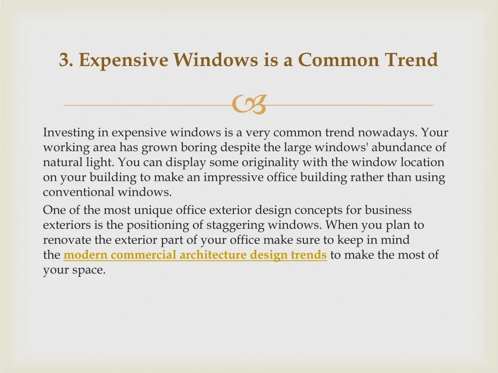 PPT - The 8 Best Office Exterior Design and Architecture PowerPoint ...