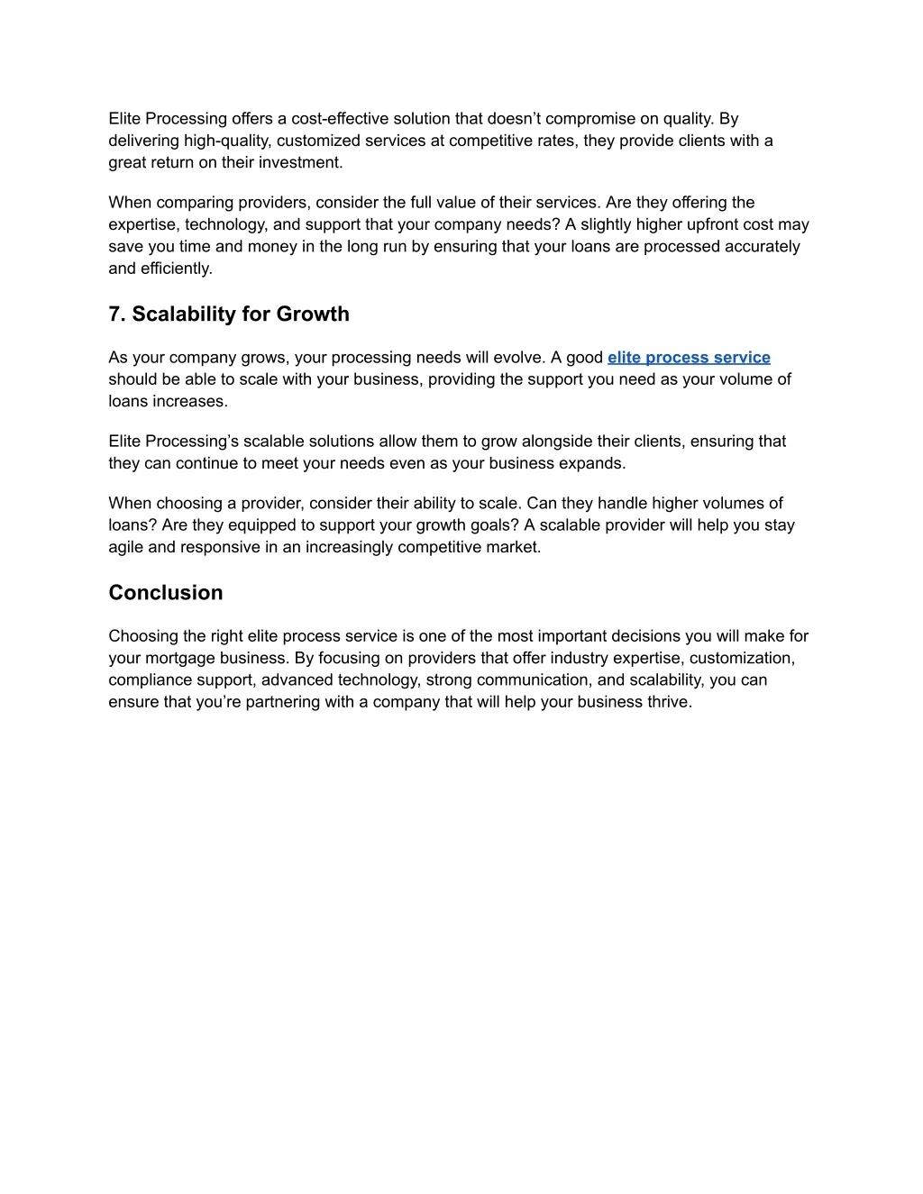 PPT - How to Choose the Right Elite Process Service for Your Needs PowerPoint Presentation - ID ...