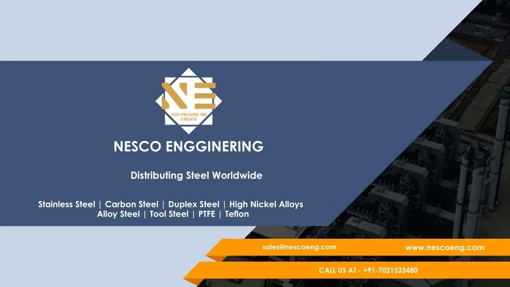 PPT - EXPORTERS & MANUFACTURER OF ALLOY STEEL ROUND BAR PowerPoint ...