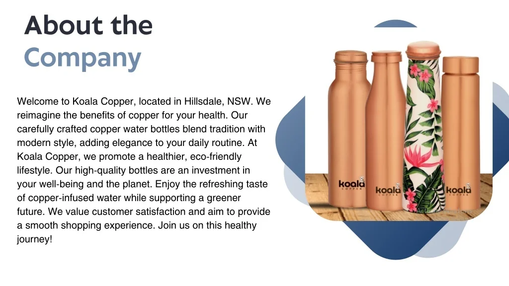 PPT - Choose Quality with Koala Copper: Pure Copper Water Bottles for ...