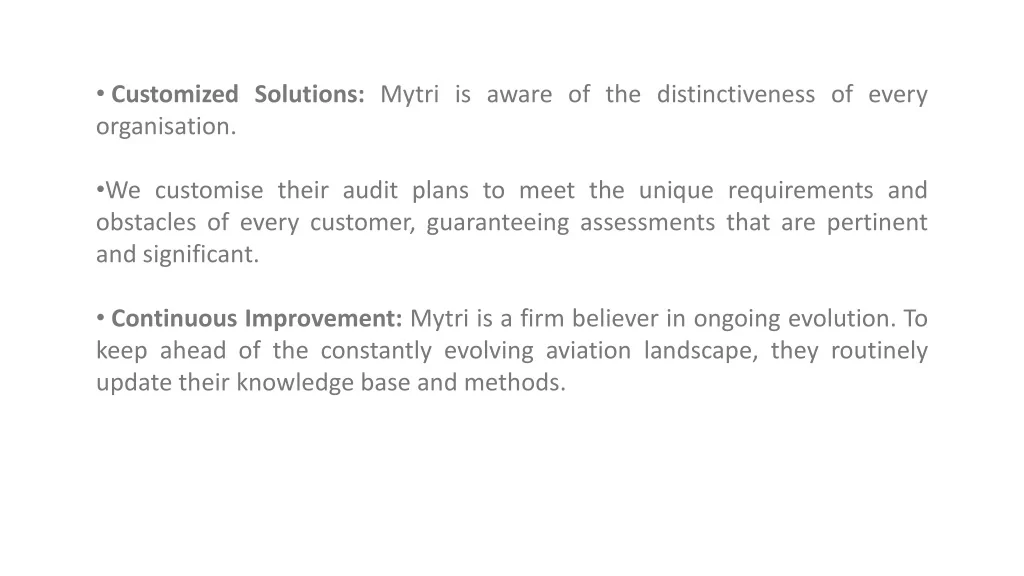 PPT - Quality Audit of Aviation Organization is Now Easy with Mytri ...