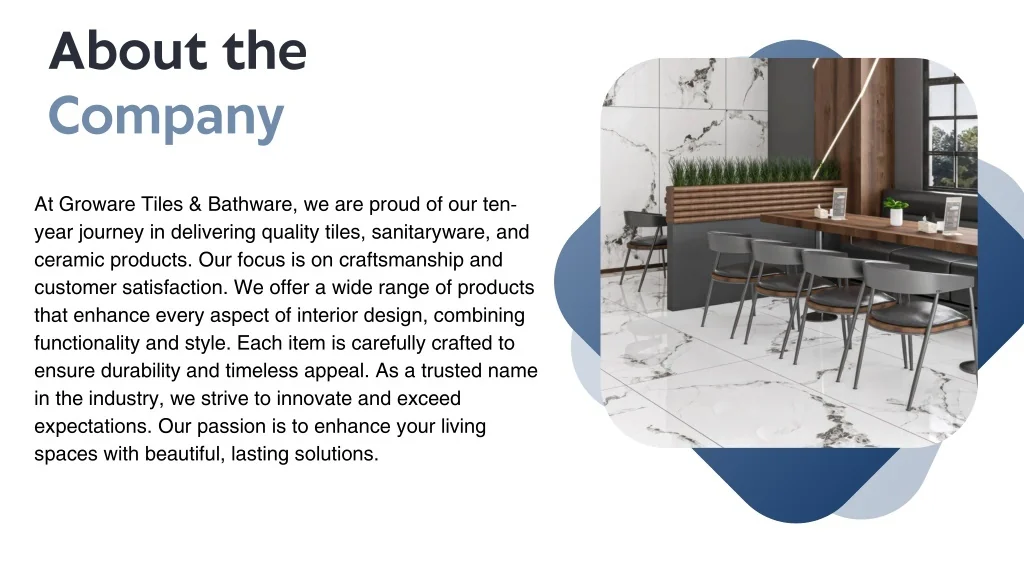 PPT - Discover Stunning Vitrified Tiles Flooring at Groware Tiles ...