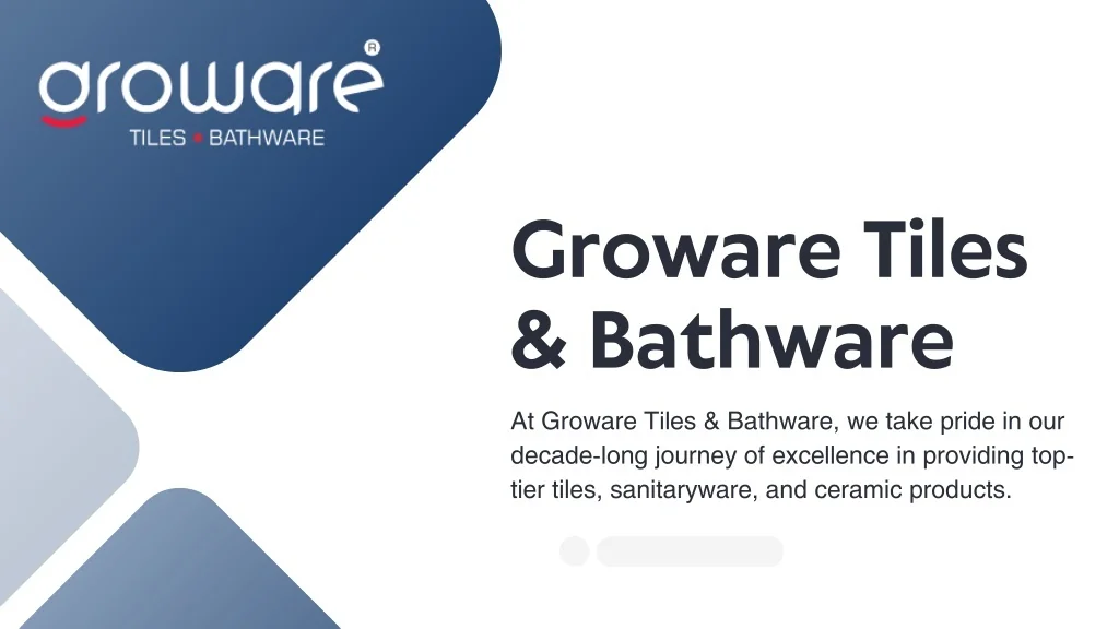 PPT - Discover Stunning Vitrified Tiles Flooring at Groware Tiles ...