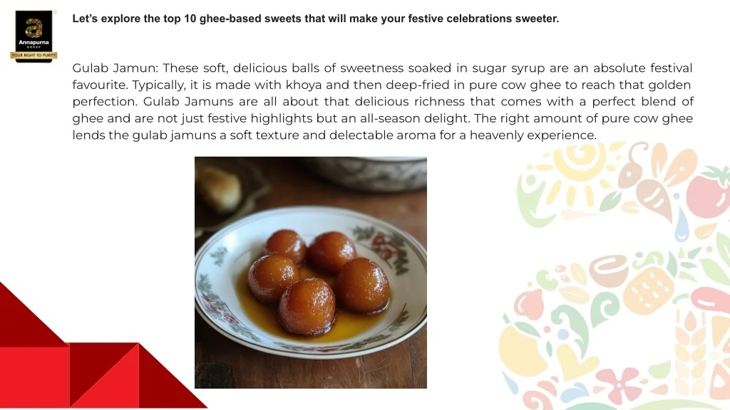 PPT - Top 10 Cow Ghee-Based Sweets to Make for this Festive Season PowerPoint Presentation - ID ...