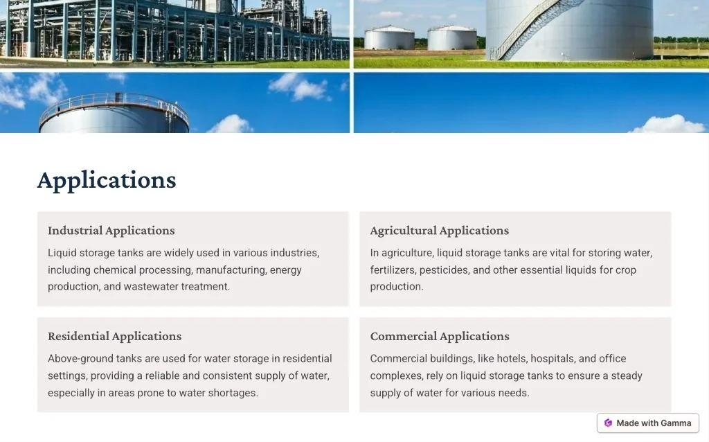 PPT - Ubsteels : Zincalume Water Tanks India PowerPoint Presentation ...