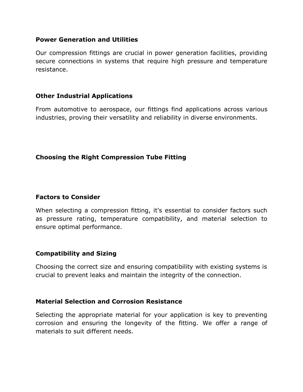 PPT - Importance of Compression Tube Fittings Manufacturer in India ...