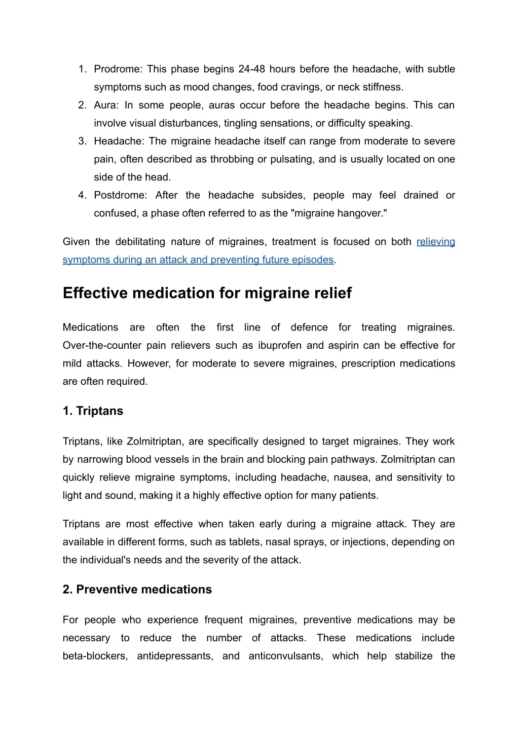 PPT - Exploring Effective Migraine Treatments_ From Medication to ...