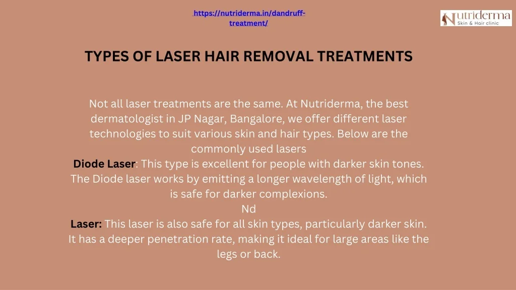 PPT - What Is the Best Laser Hair Treatment in JP Nagar, Bangalore ...