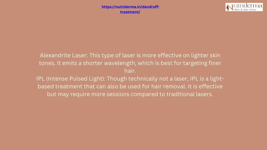 PPT - What Is the Best Laser Hair Treatment in JP Nagar, Bangalore ...