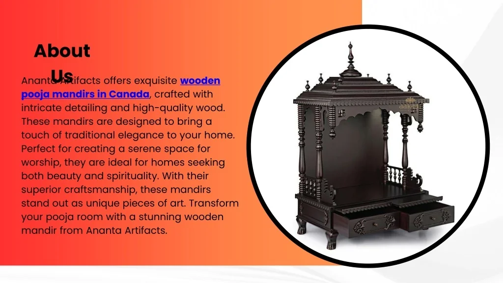 PPT - Wooden Pooja Mandir in Canada PowerPoint Presentation, free ...