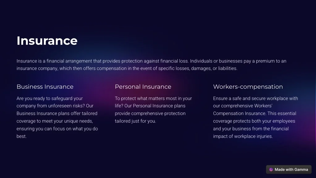 PPT - Top Insurance Broker in Australia | Infinity Insurance PowerPoint ...