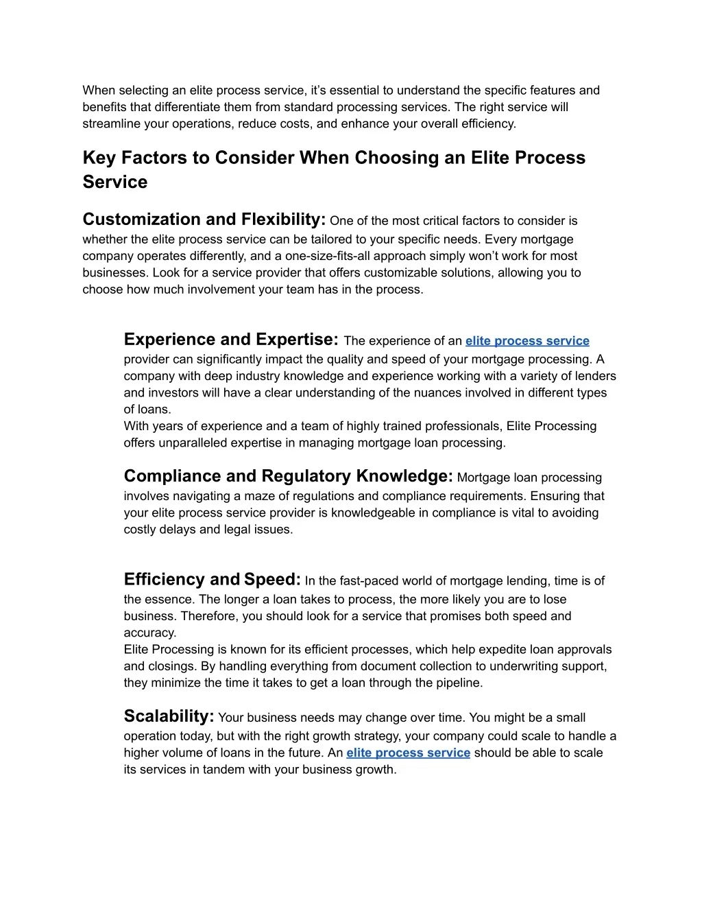 PPT - How to Choose the Right Elite Process Service for Your Needs (1) PowerPoint Presentation ...