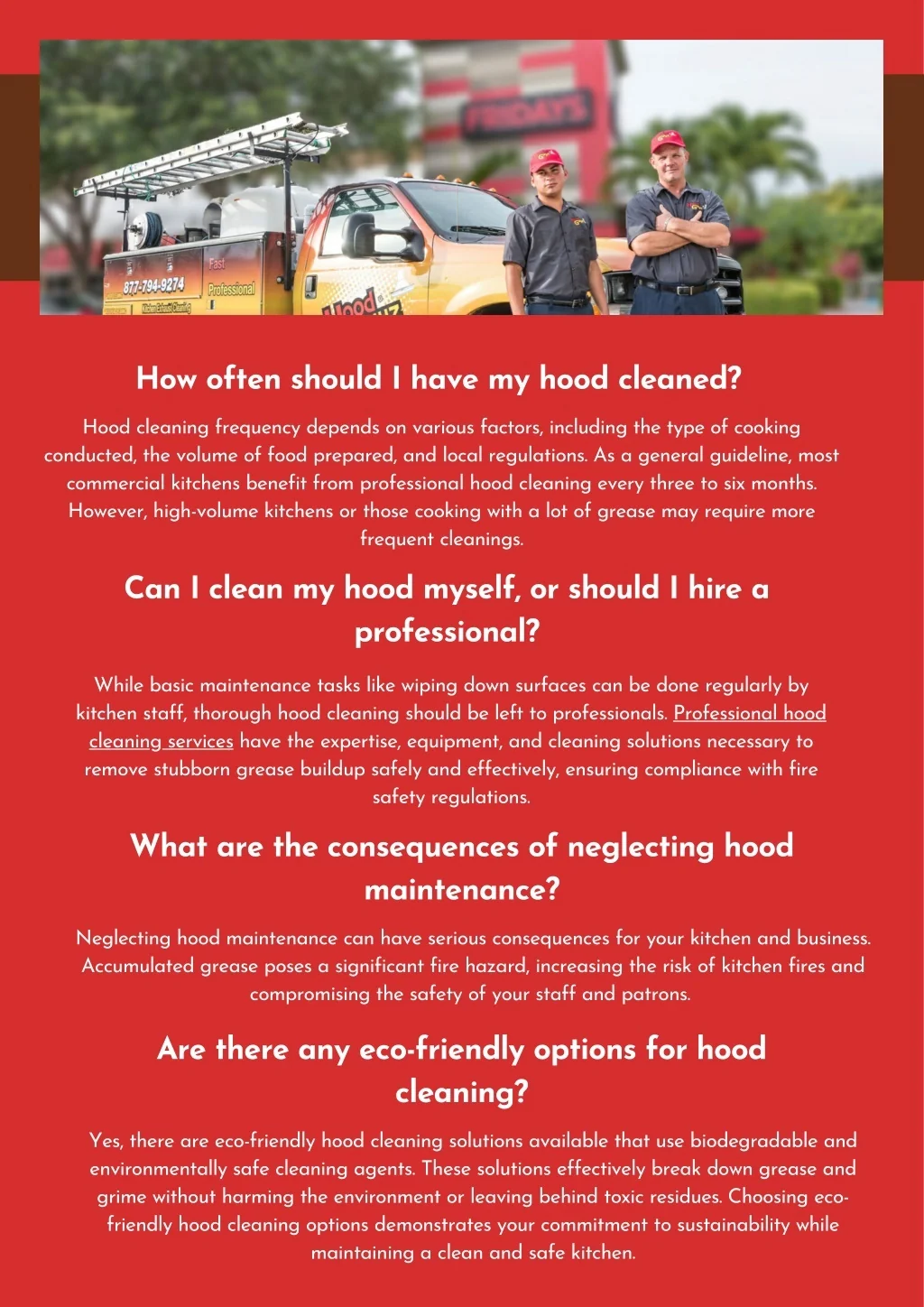 PPT - Professional Hood Exhaust Cleaning Service PowerPoint ...