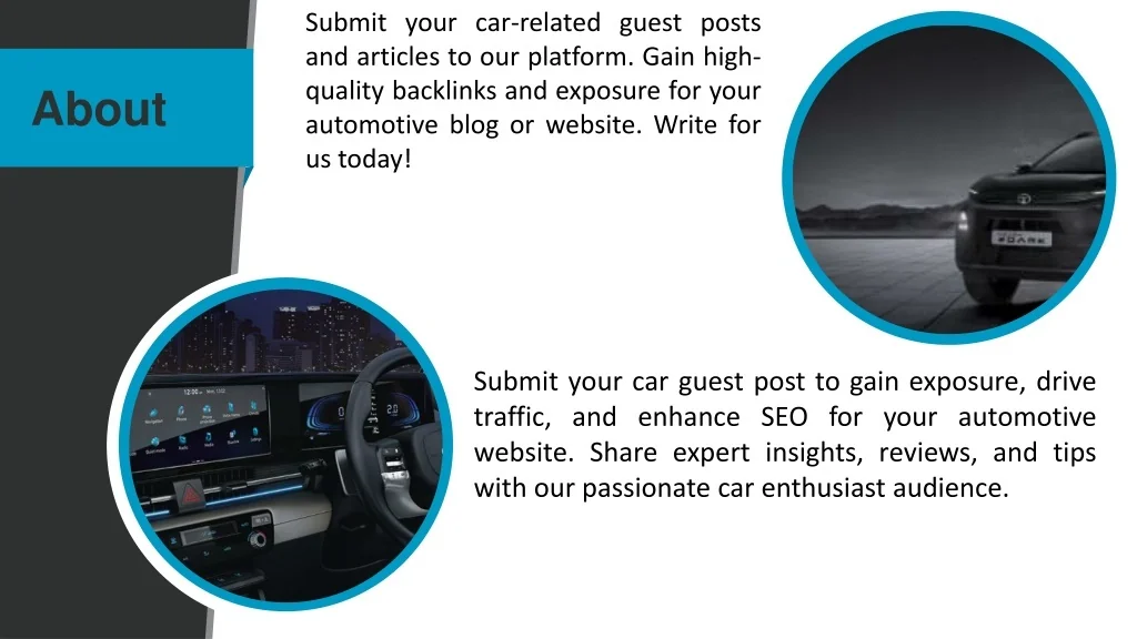 PPT - Car Guest Post Share Automotive Insights Boost SEO PowerPoint ...