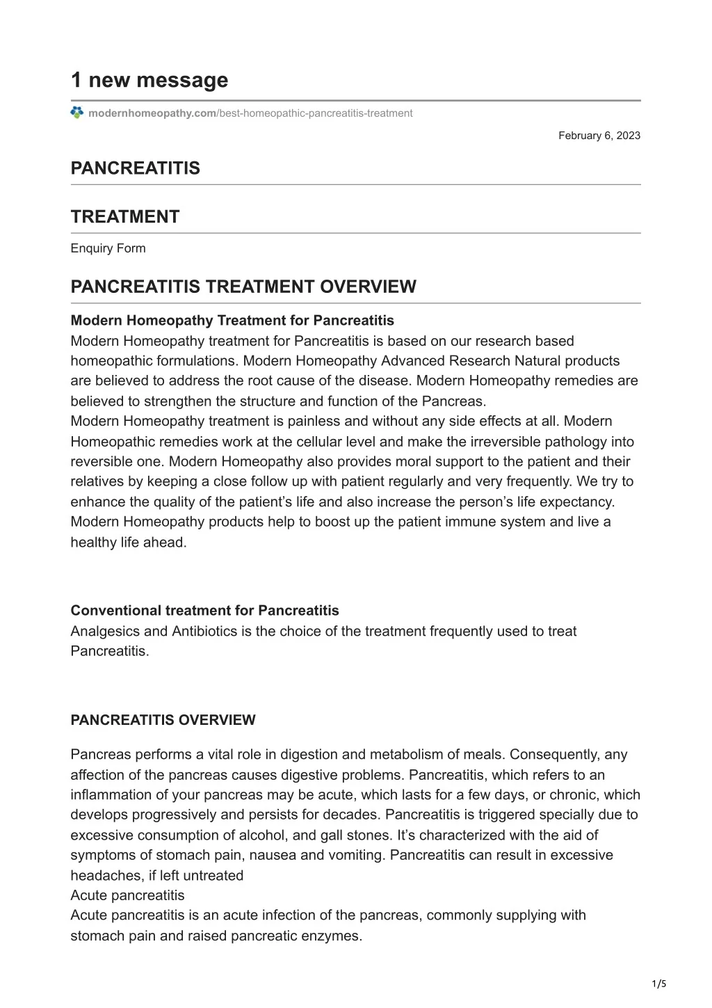PPT - best Homeopathy Treatment for Pancreatitis PowerPoint ...