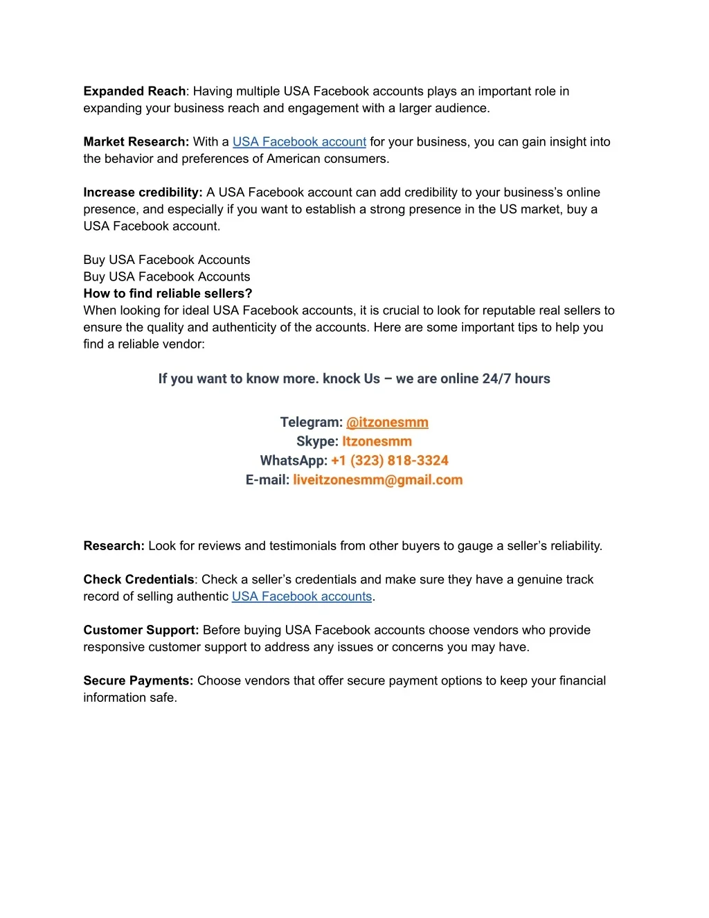 PPT - Buy Facebook Accounts And Verified Business Managers PowerPoint ...