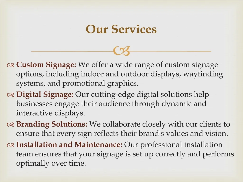 PPT - Signage Companies in India PowerPoint Presentation, free download ...