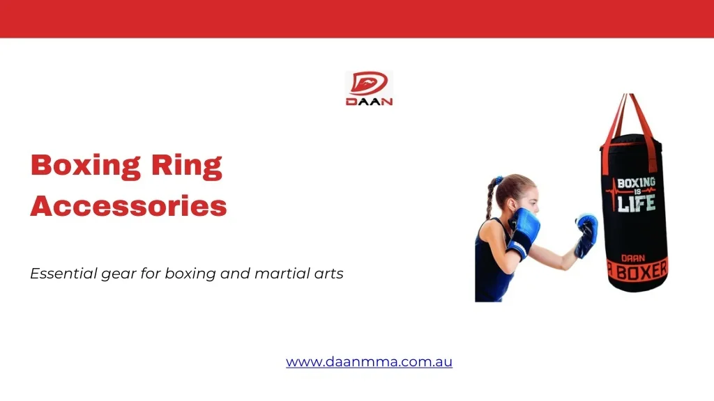 PPT - Boxing Ring Accessories: Essential Gear for Boxing and Martial ...