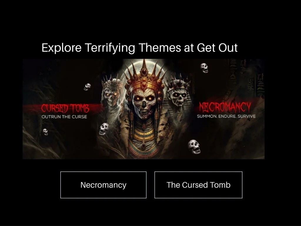 PPT - Get Out: Ultimate Horror Escape Room Experience PowerPoint ...