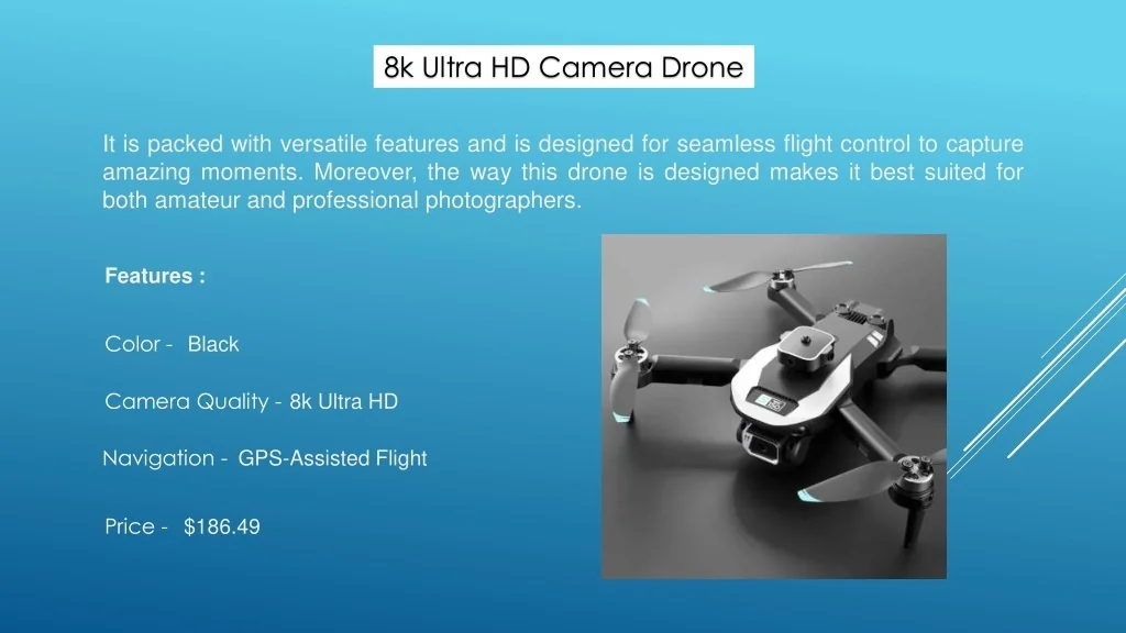 PPT - The Best 8k Drone Cameras Under 200 PowerPoint Presentation, free ...