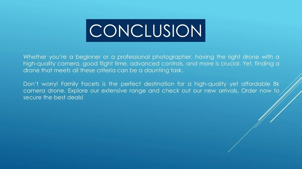 PPT - The Best 8k Drone Cameras Under 200 PowerPoint Presentation, free ...