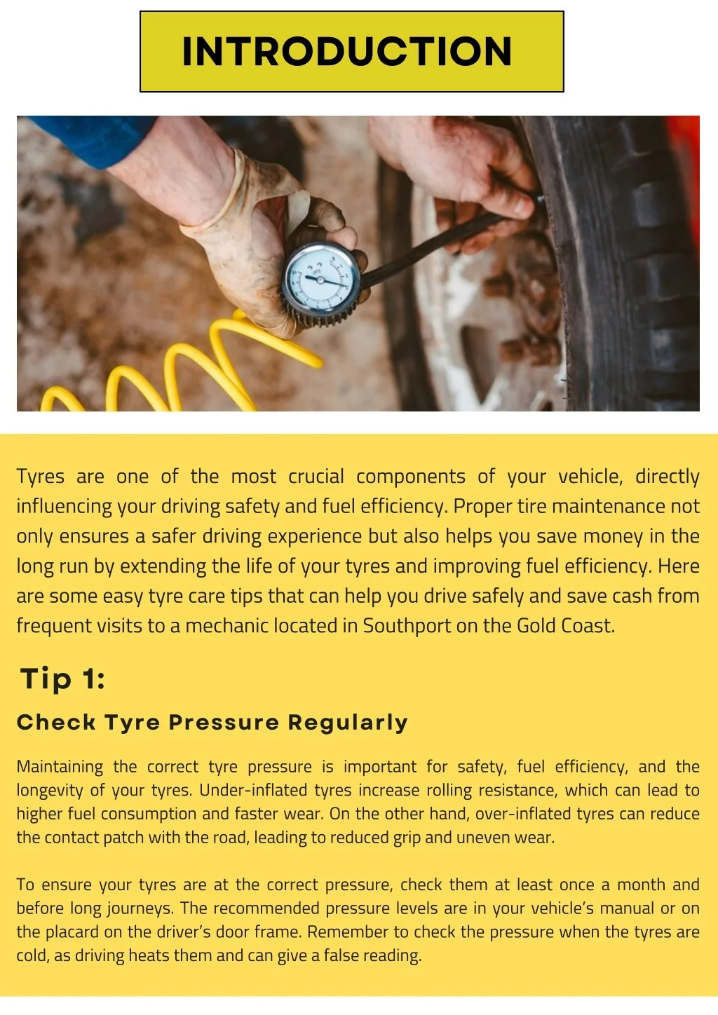 PPT - Easy Tyre Care Tips to Drive Safe and Save Cash PowerPoint ...