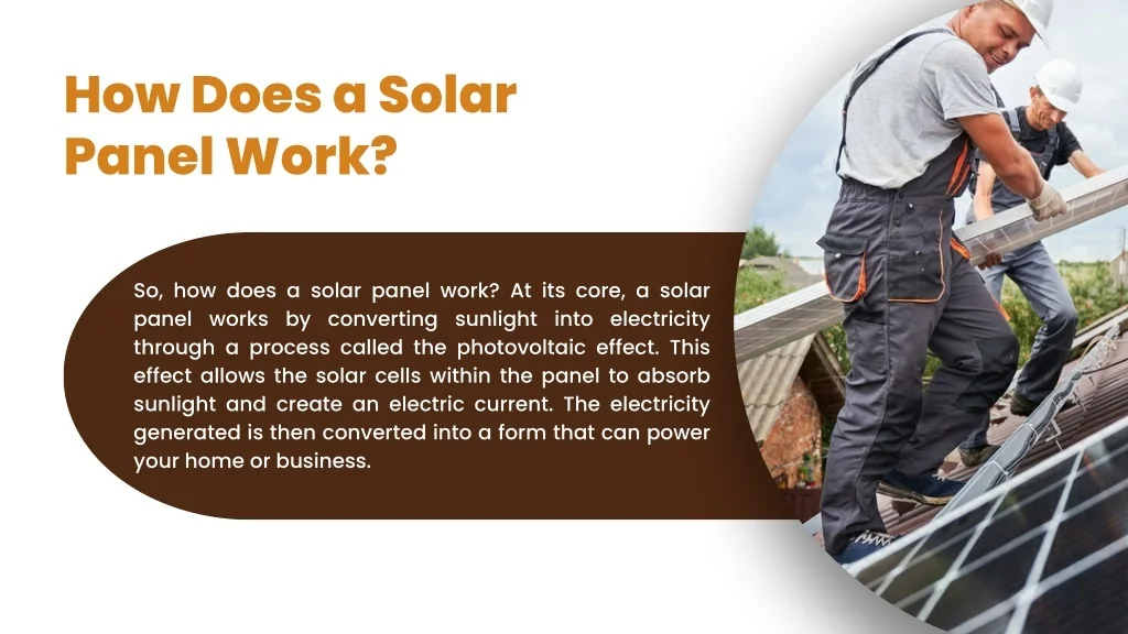 PPT - How Does a Solar Panel Work PowerPoint Presentation, free ...