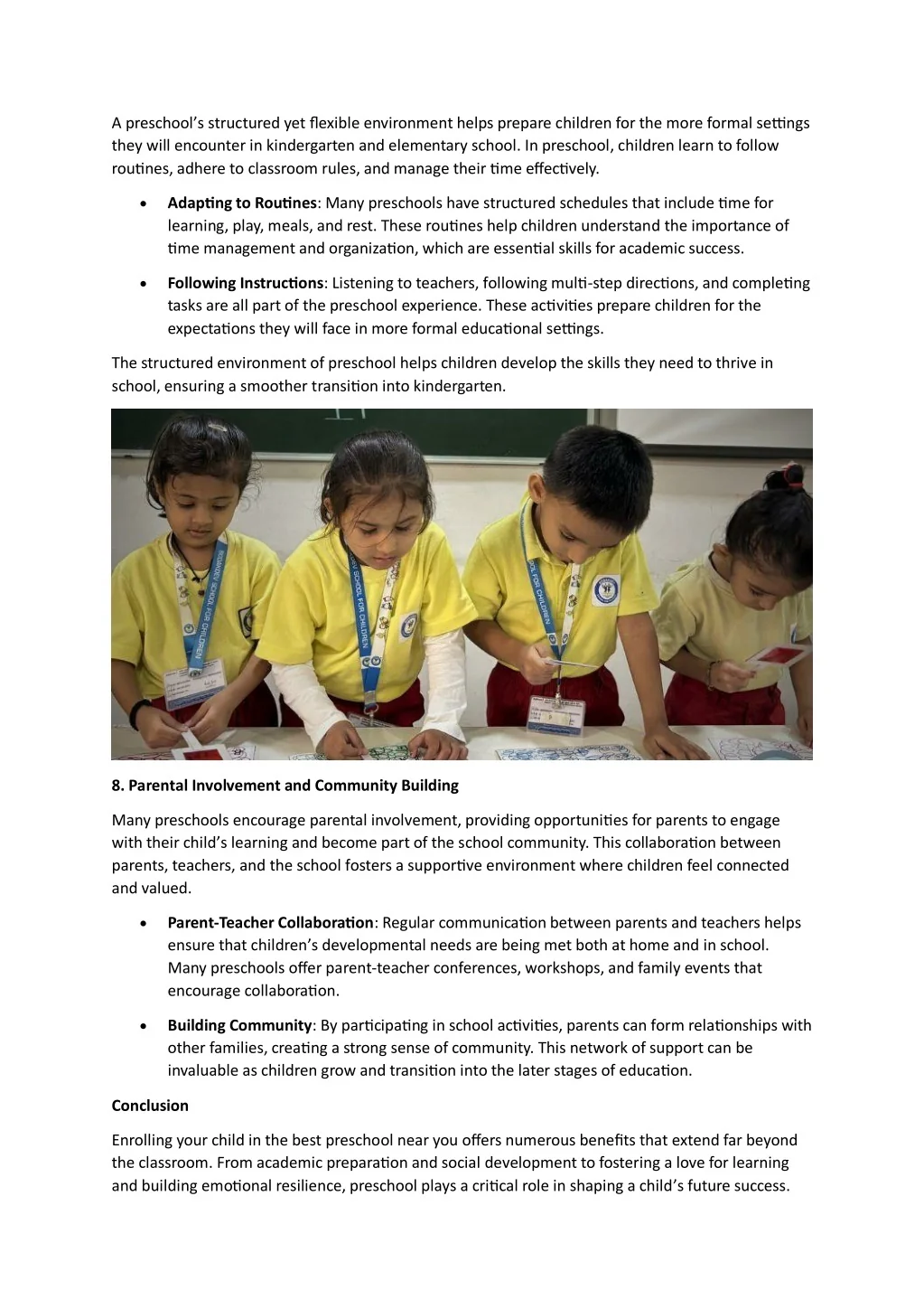 PPT - Why Enroll in the Best Preschool Near You-Key Benefits for Kids PowerPoint Presentation ...