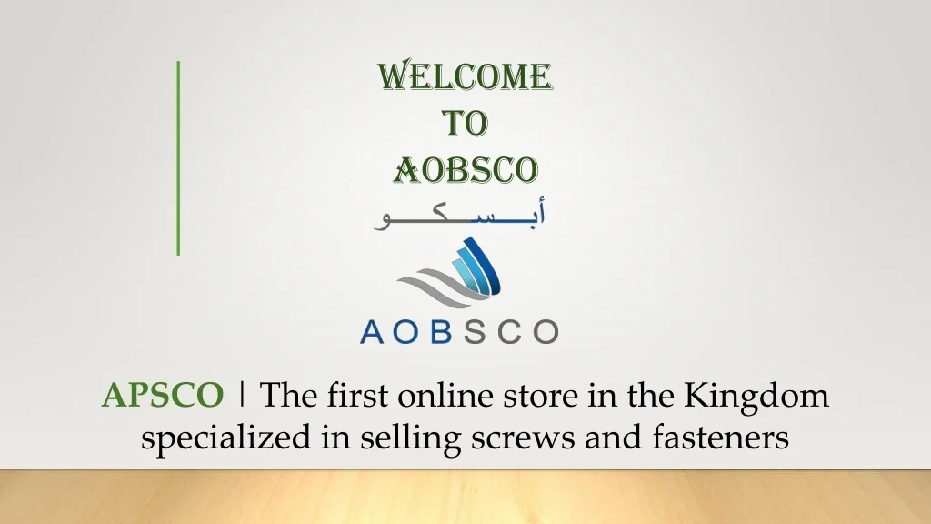 PPT - Leading Washer Manufacturers in Saudi Arabia - AOBSCO for Quality ...