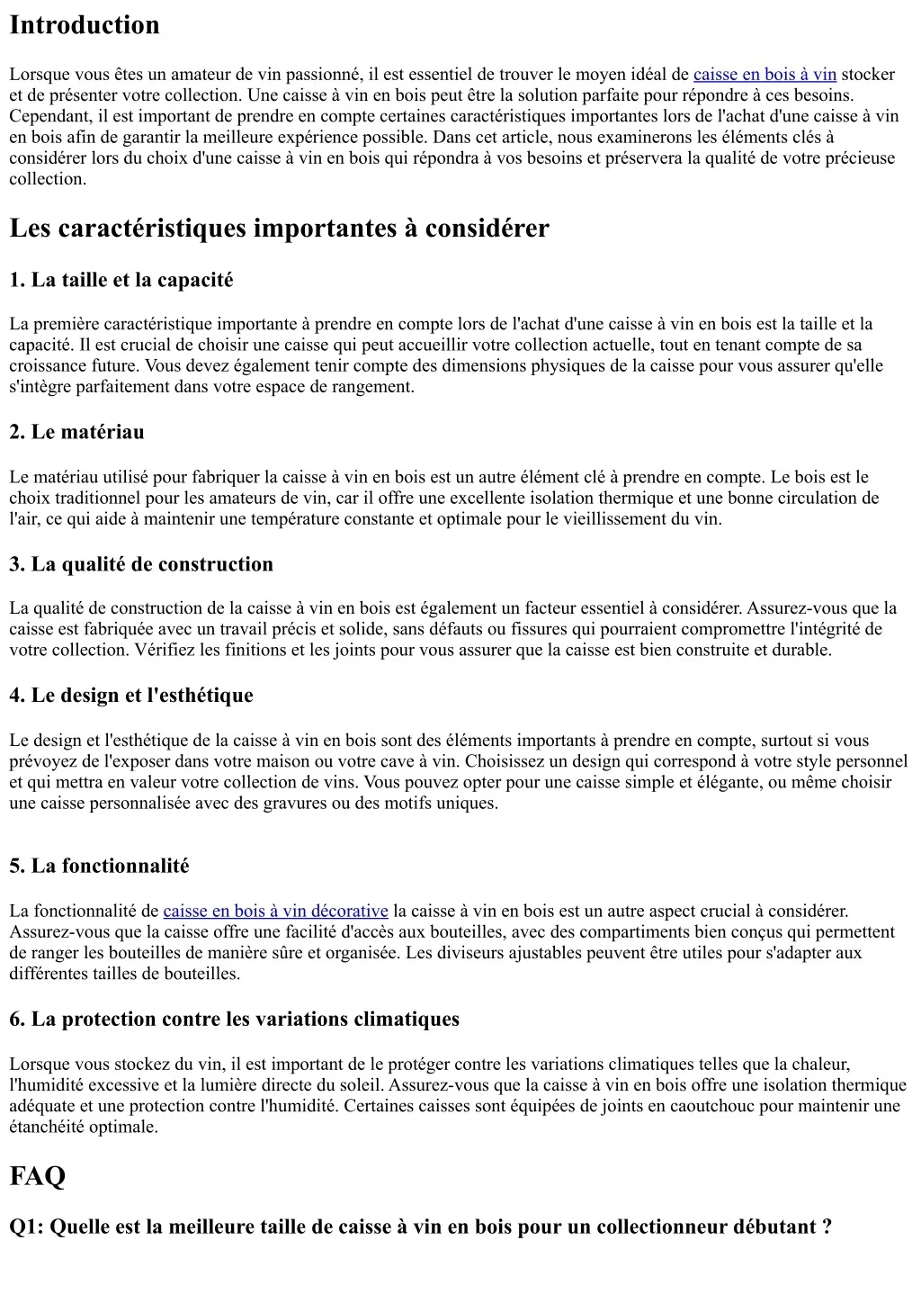 PPT - Les caractéristiques importantes à considérer lors de l'achat d ...