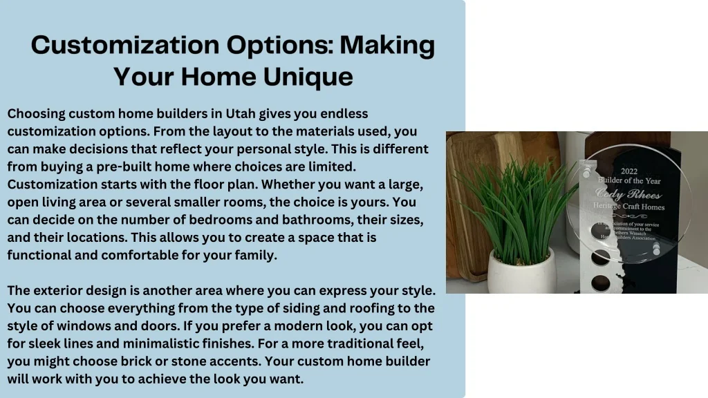 PPT - Custom Home Builders Utah Heritage Craft Homes Experts PowerPoint ...