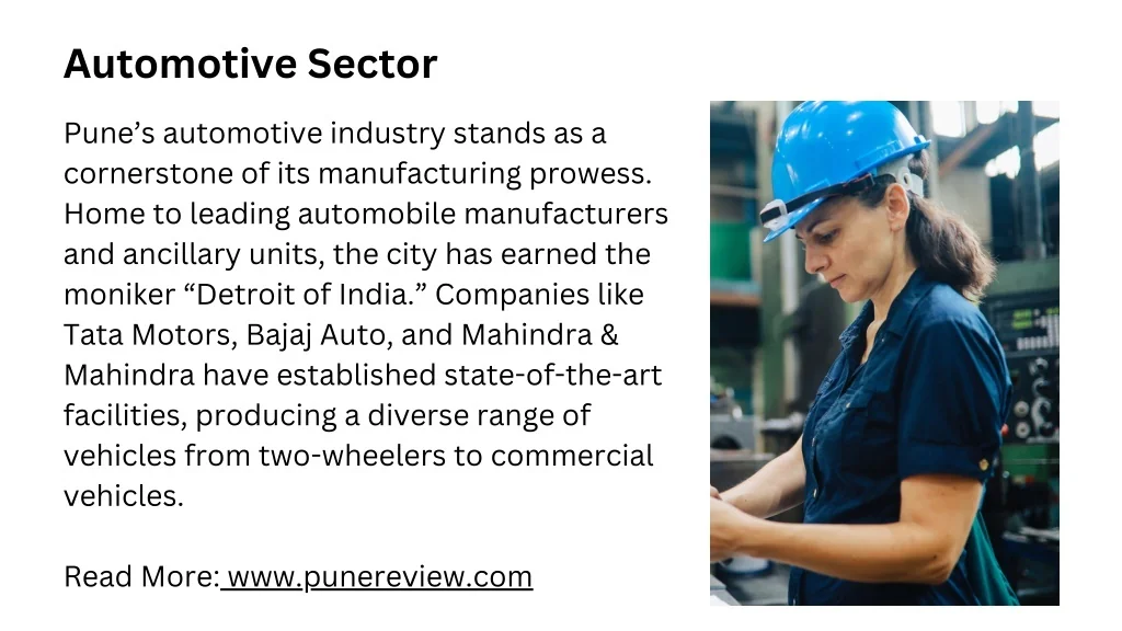 PPT - Pune’s Manufacturing Industry A Backbone of India’s Economy ...