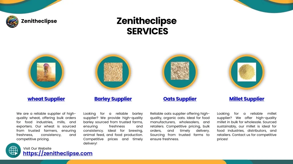 PPT - Zenith Eclipse: Your Trusted Supplier for Yellow Peas and Road ...
