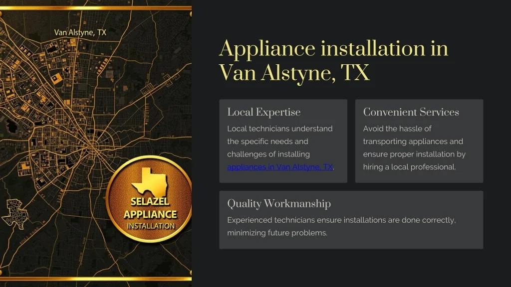 PPT - The Importance of Proper Appliance Installation for Longevity and ...
