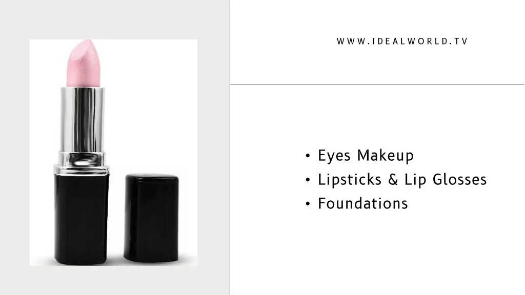 PPT - Affordable Makeup Products - www.idealworld.tv PowerPoint ...
