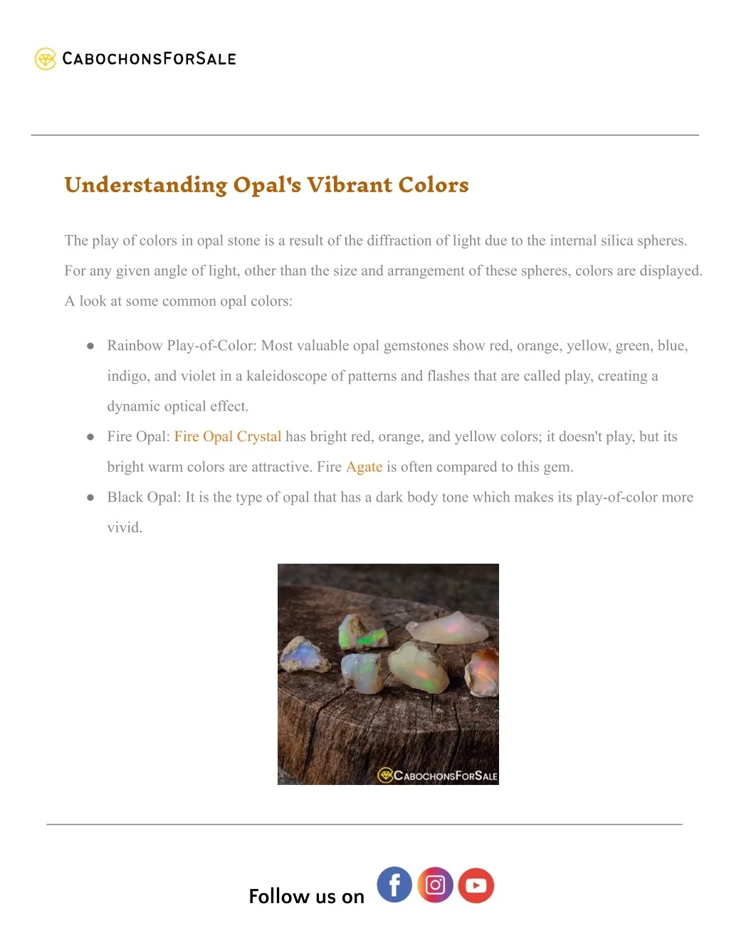 PPT - Natural Opal_ Discovering Its Unique Beauty and Vibrant Color ...